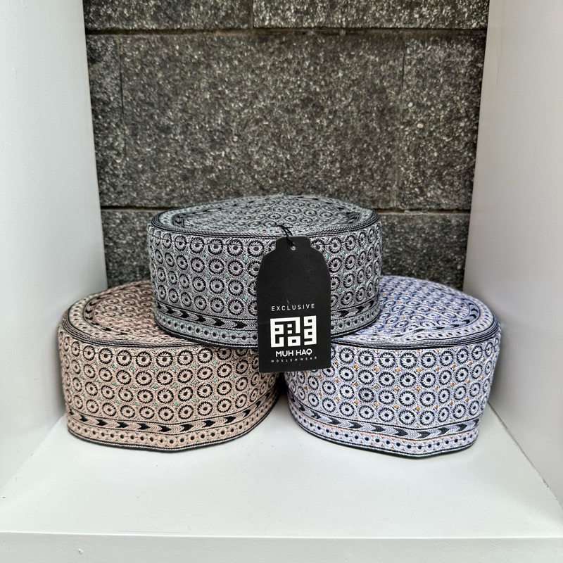 LOKAL Premium local muslim adult Pakistani embroidered sindh peci ...