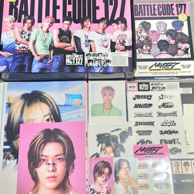 [SHARING] Nct 127 - Season's Greeting 2025 [Battle Code 127] Desk ...
