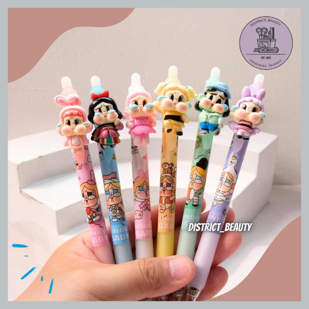 Cry BABY POWER PUFF GIRLS DOLL PICKLE PEN | Shopee Malaysia