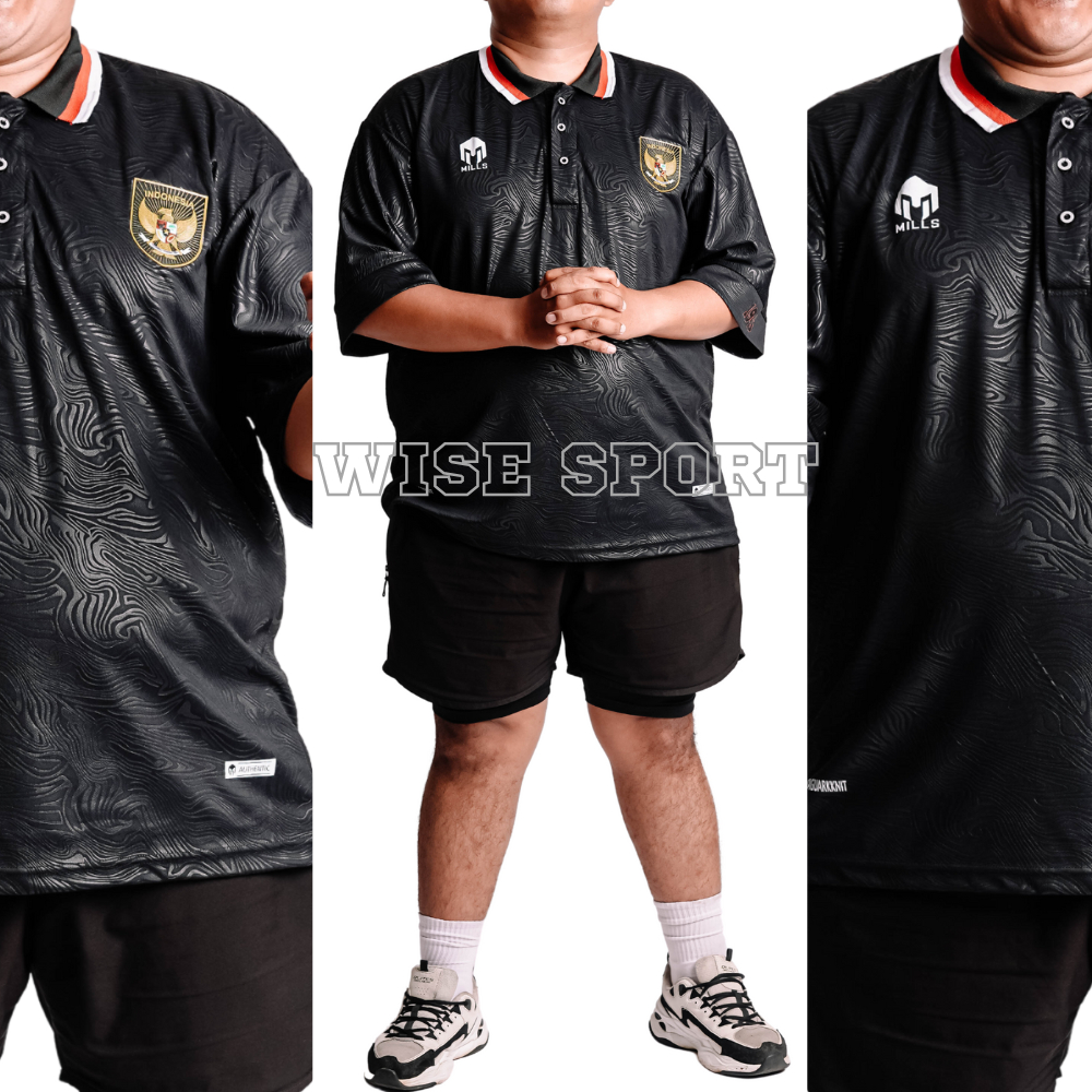HITAM Mills Black 3rd BIG SIZE Indonesian National Team 2022 3D ...