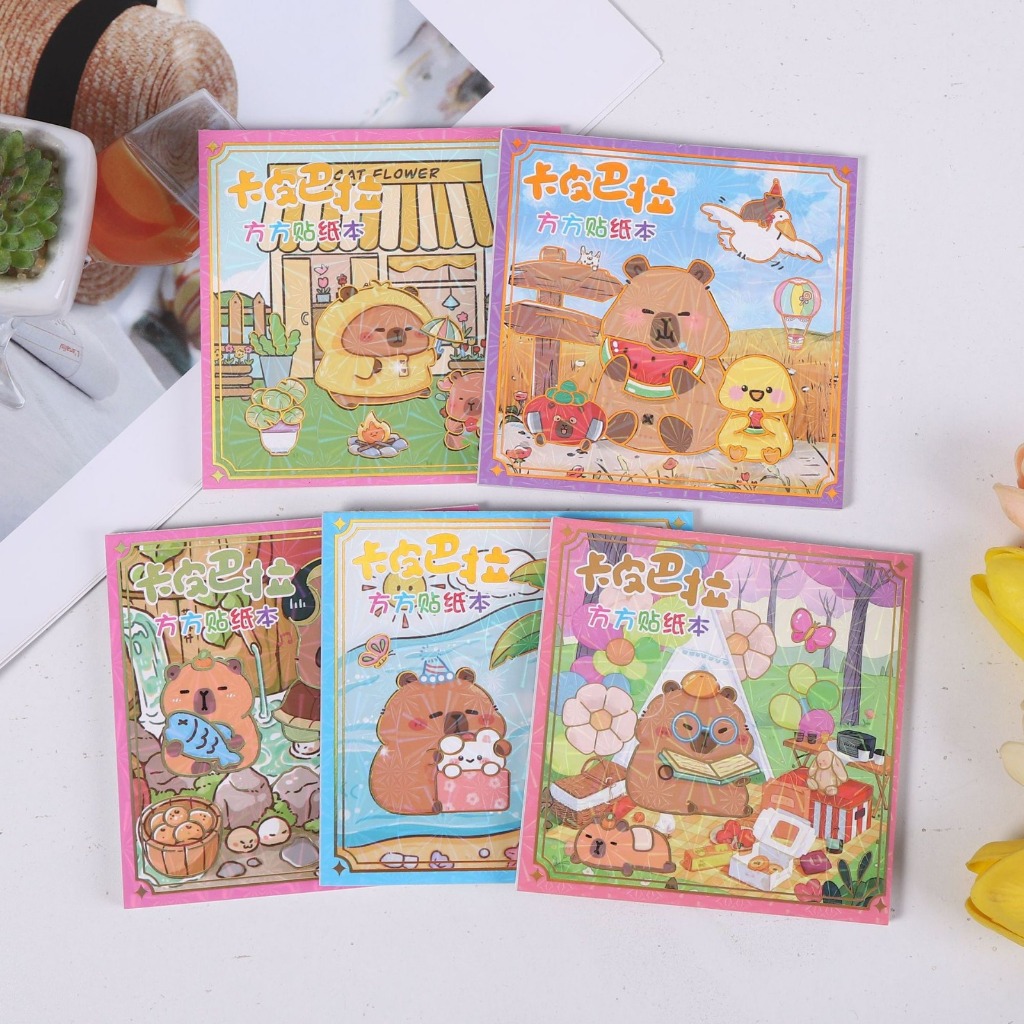 Capybara STICKER BOOK | Capybara STICKER | Capybara STICKERS | Kapibara | Sanrio SANRIO | Capy ...