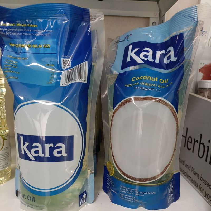 Kara coconut oil 1 Liter | Shopee Malaysia