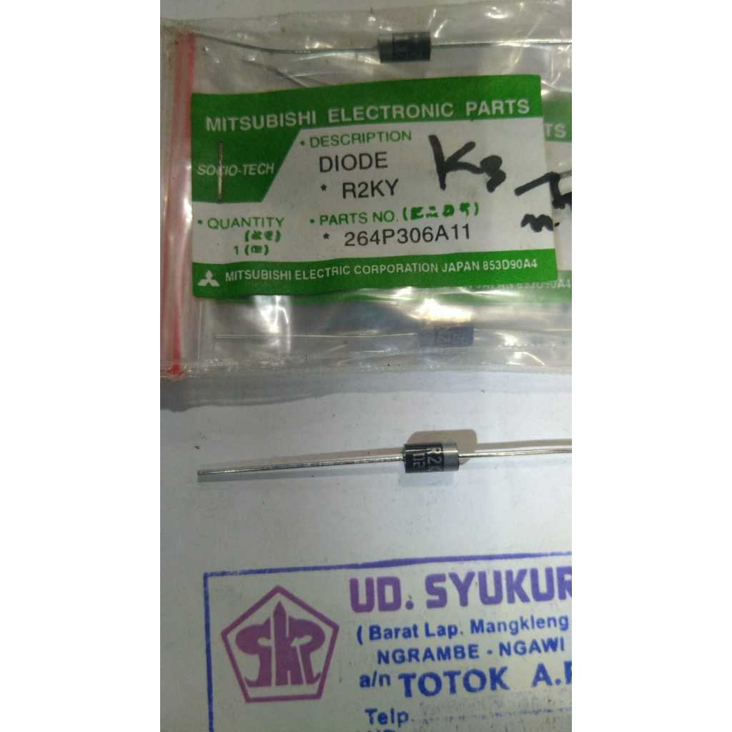 Diode Diode R2KY Zener 2 Amper 120 Volt Avalance Diode Original ...