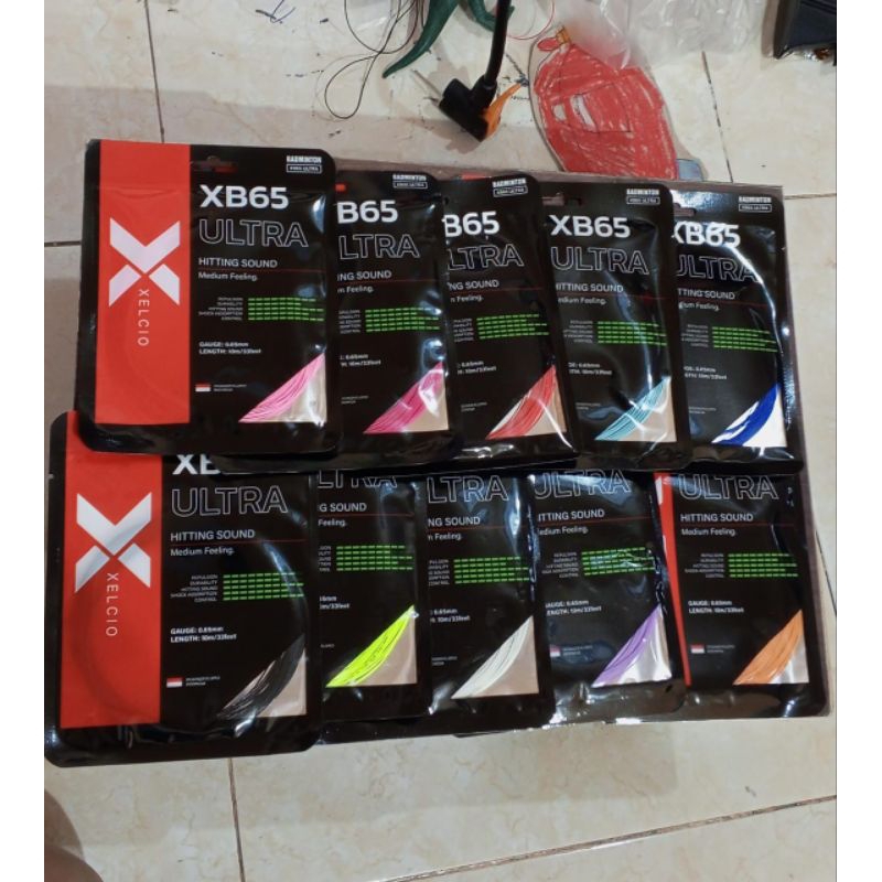 Original XILCIO XB 65 xb65 ULTRA BADMINTON STRINGS | Shopee Malaysia