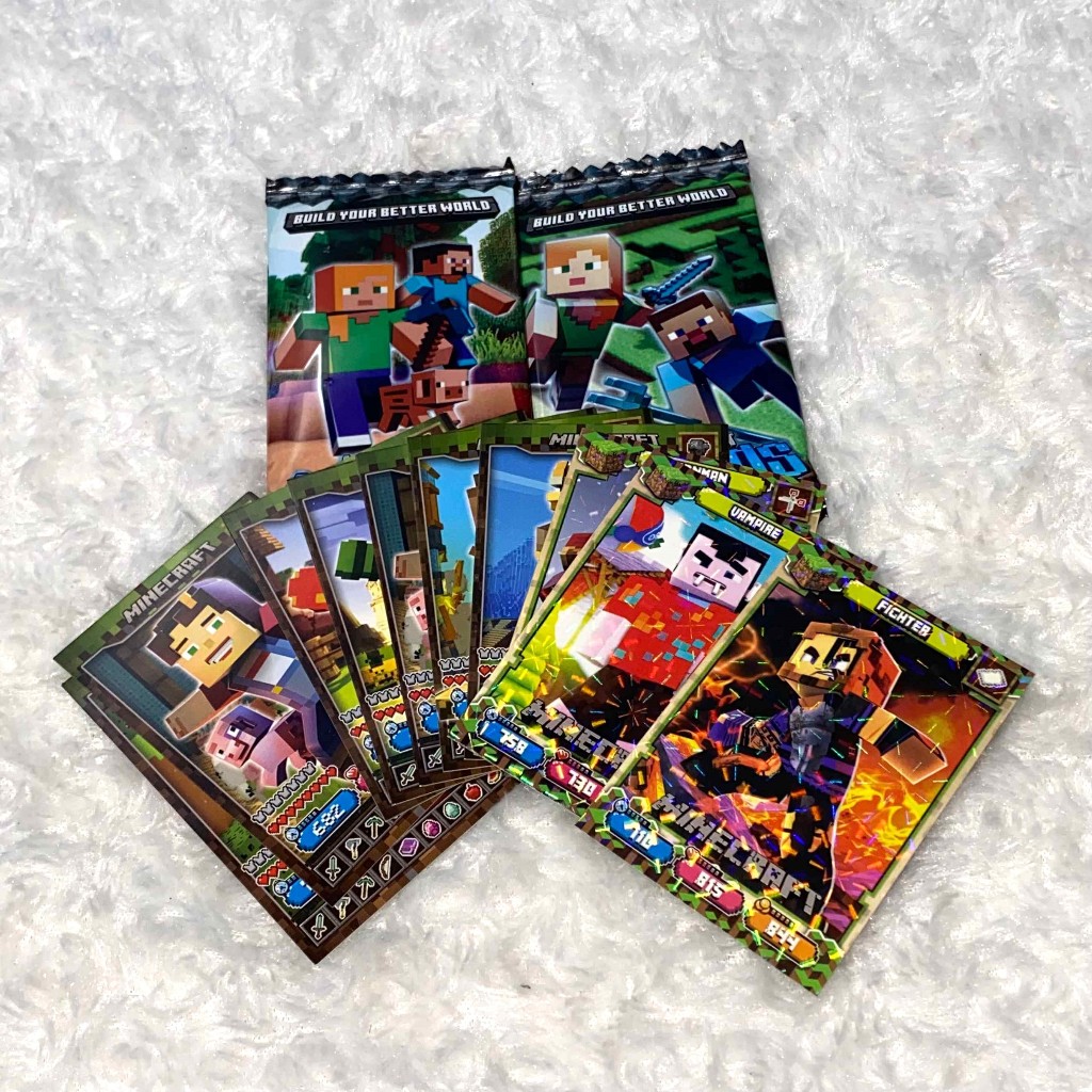Minecraft Trading Card Game - Minecraft Cards | Shopee Malaysia