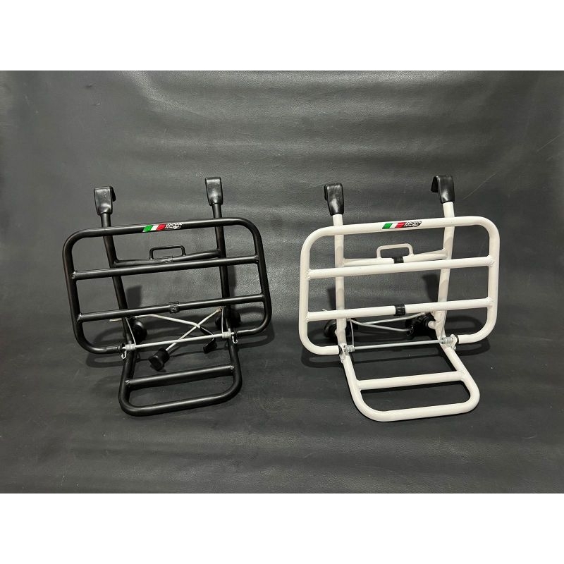 HITAM PUTIH Vespa front rack front rack Fa italy model Wide Premium ...
