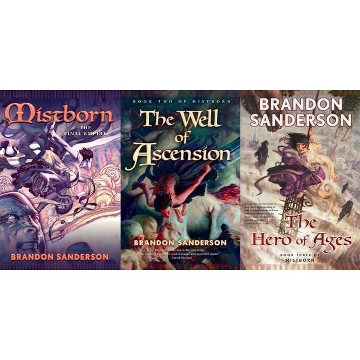[ENGLISH] The MISTBORN TRILOGY: THE FINAL EMPIRE, THE WELL OF ASCENSION, THE HERO OF AGES ...