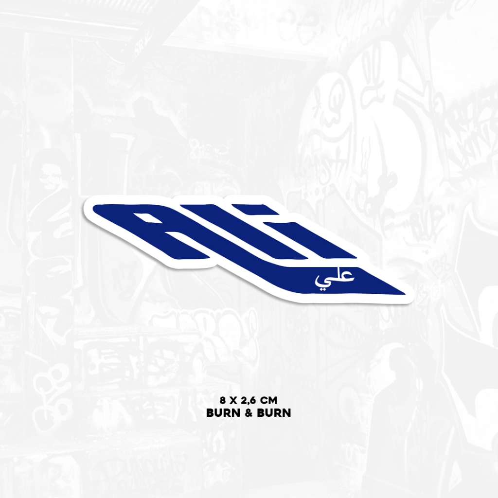Ali Radio | Unit sticker | Vinyl Sticker | Helmet Sticker | Tumbler ...