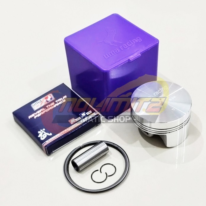 Piston Kit Piston UMA Racing Forged 63mm Pin 14 Yamaha NMAX Aerox 155 ...