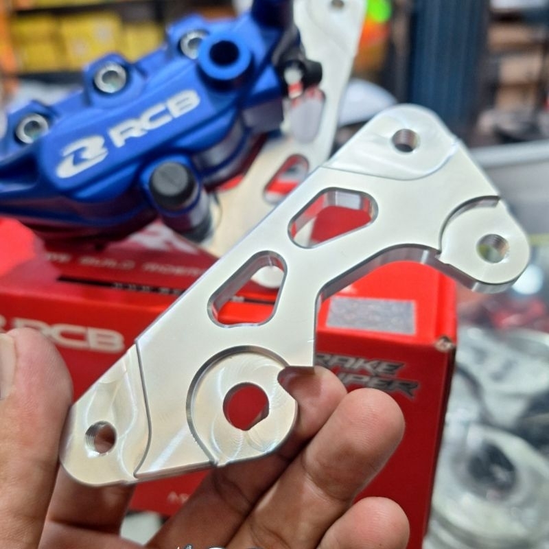 Bracket SONIC DISC 300mm PNP CALIPER NISSIN SAMURAY 2p RCB s1 | Shopee ...