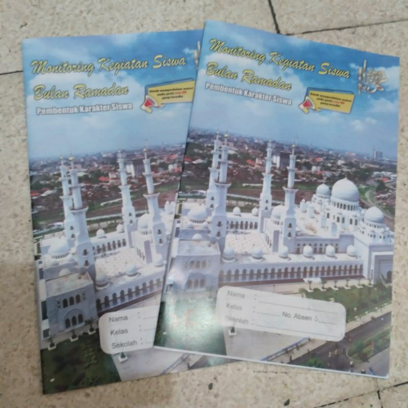 Ramadan Month Student Activity Monitoring Book that Form Siwa ...