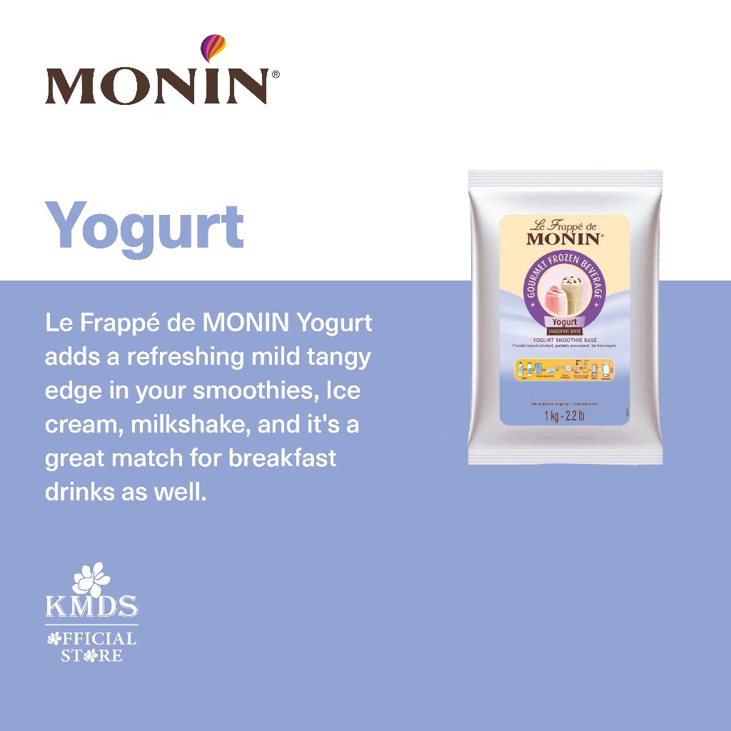 Monin Yogurt Powder 1000gram/1Kg | Shopee Malaysia