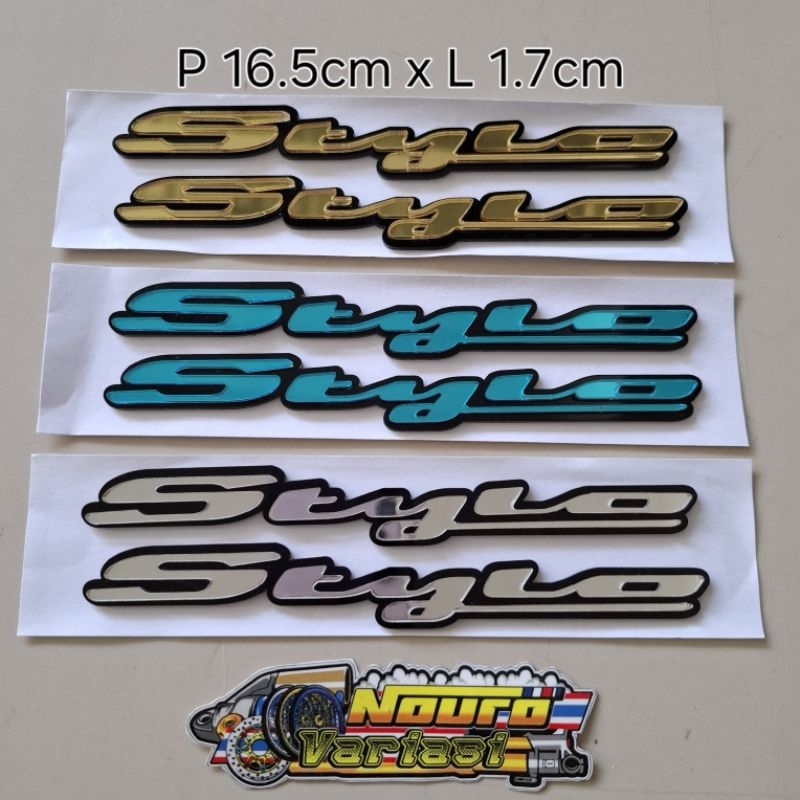 Honda stylo 160 quality embossed emblem | Shopee Malaysia