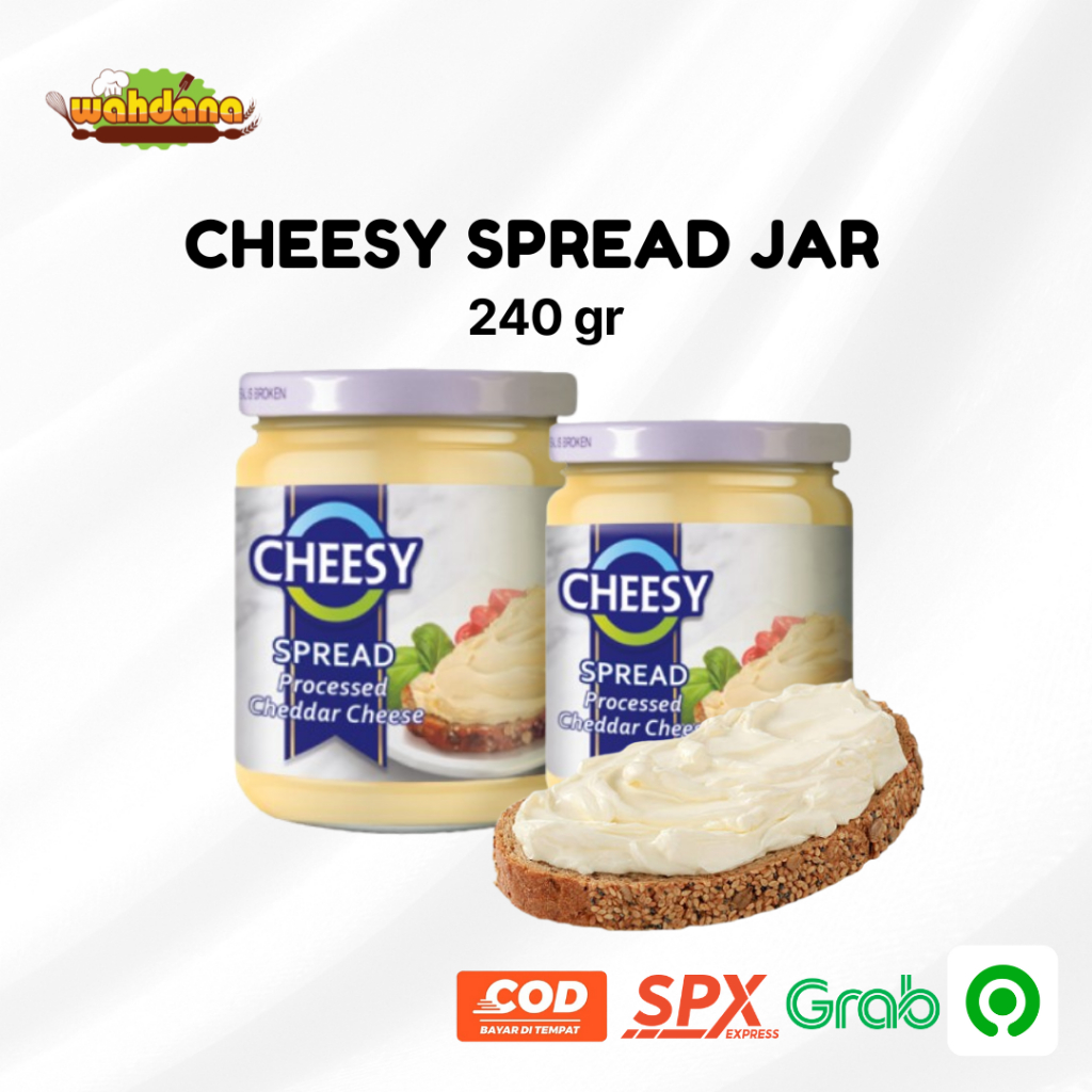 Cheesy SPREAD JAR 240 gr | Shopee Malaysia