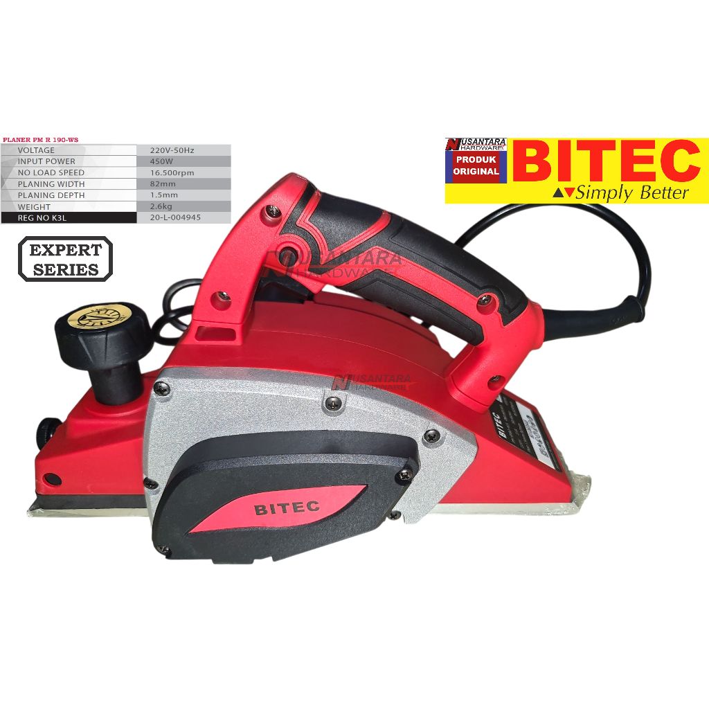 MESIN KAYU Bitec planer pm r190-ws, bitec planer machine, bitec wood ...