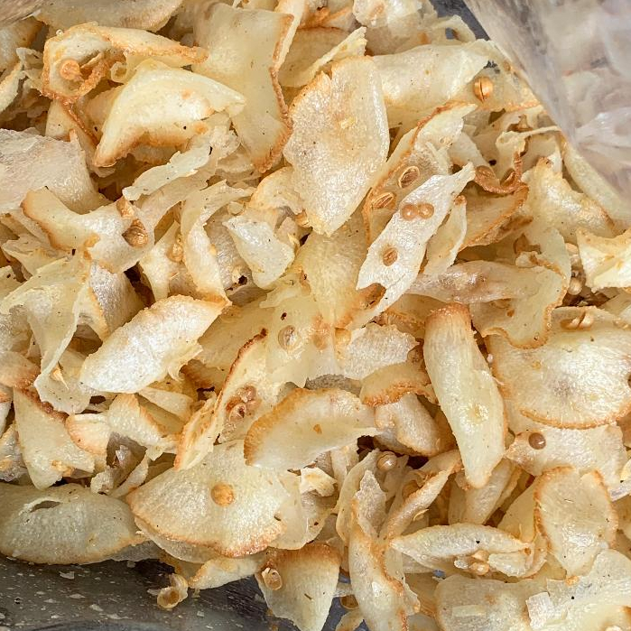 Cassava Kriwil Chips Coriander Flavor Weight 250grm and 500grm | Shopee ...