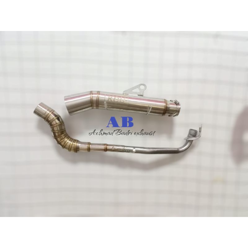 Exhaust EKZOS free flow freeflow EKZOS kou mahachai EKZOS Kris 110 Kris ...