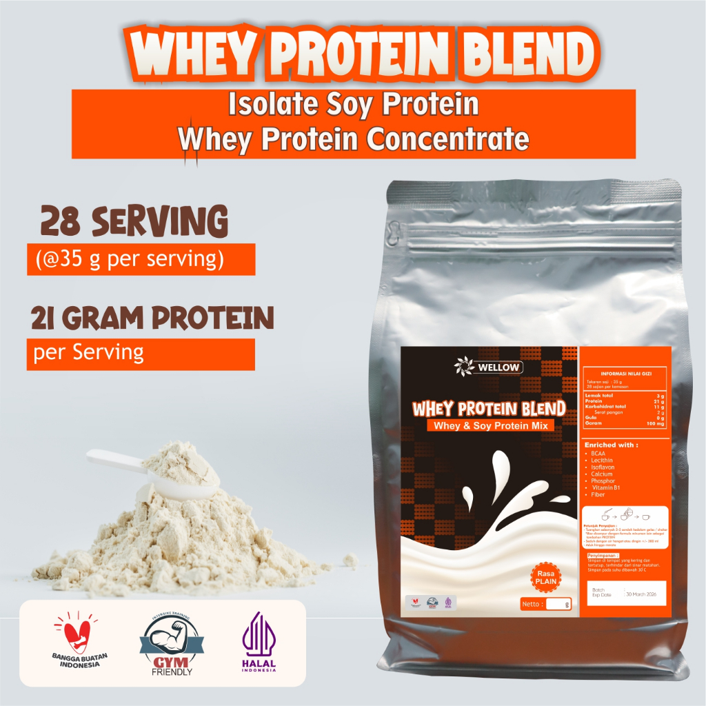 Whey protein milk Blend a combination of complex protein from whey ...