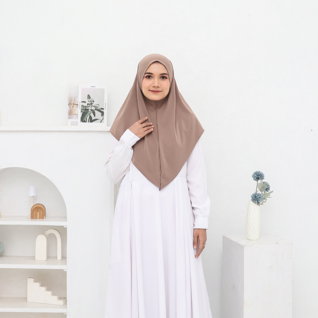Triangle Jersey Instant Hijab | Shopee Malaysia