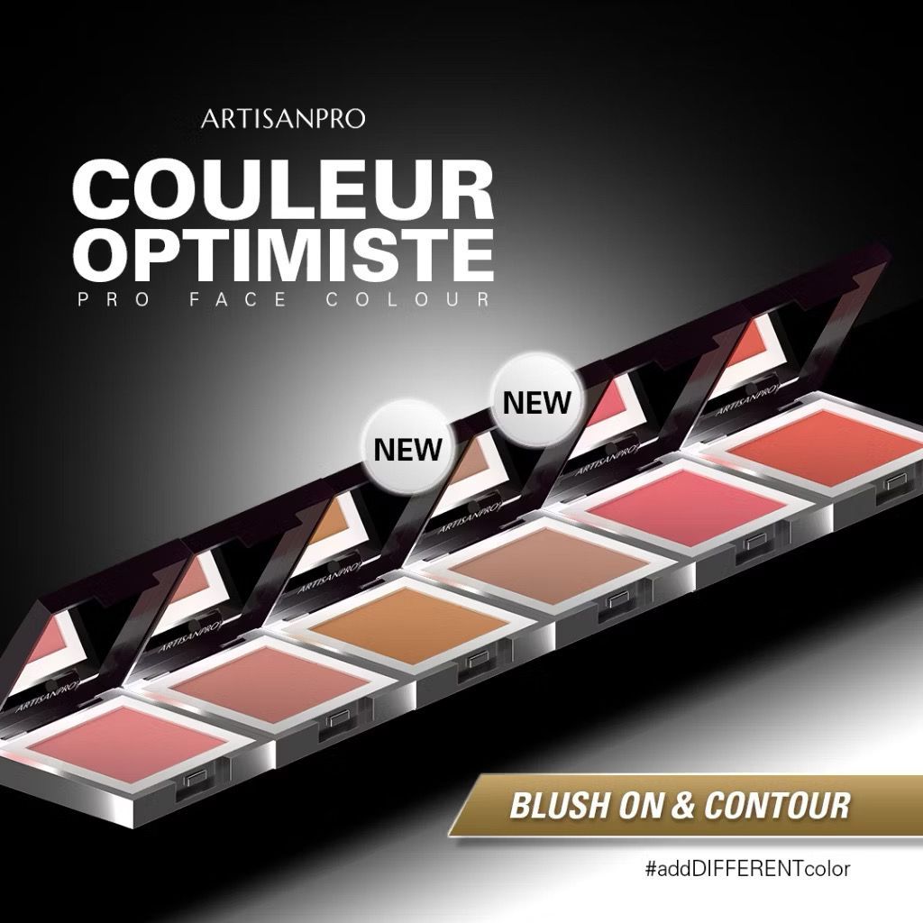 Original ARTISANPRO Couleur Optimiste Pro Face Color (Blush On) Blush & Contour Blush Artisan ...