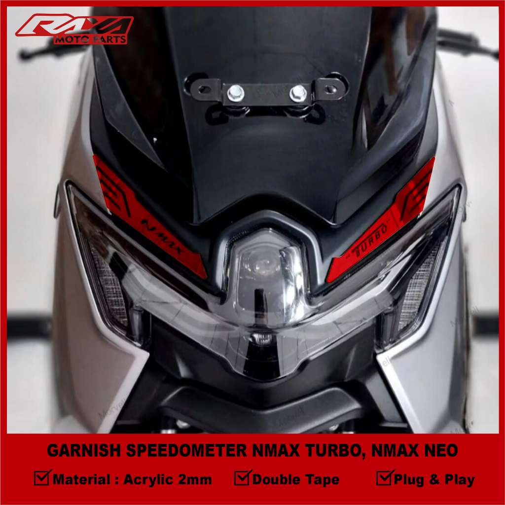 Raya GARNISH HEADLAMP NMAX TURBO, NMAX NEO, NMAX NEO S ACCESSORIES ...