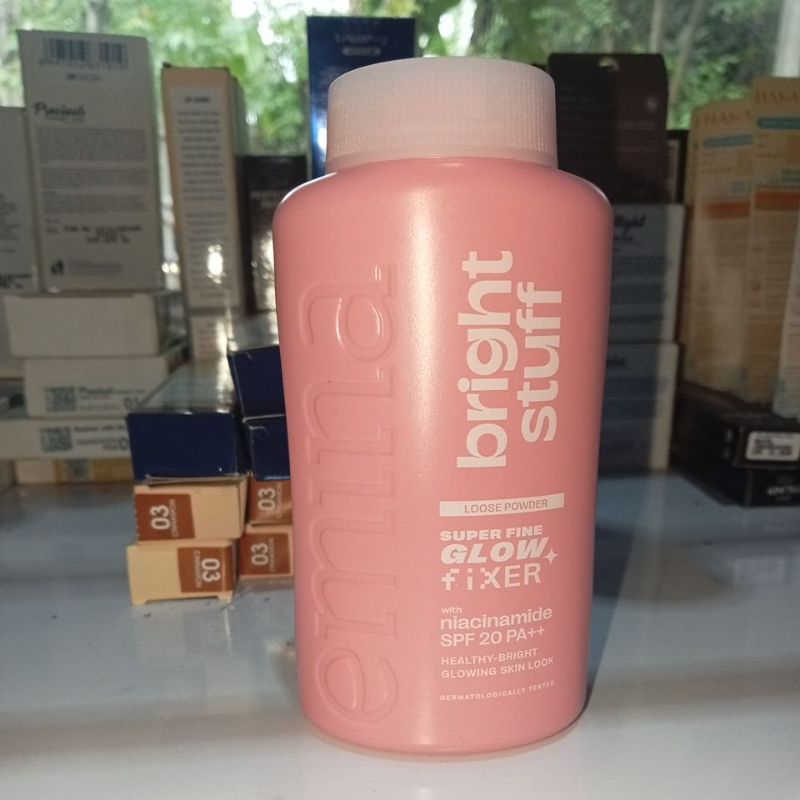 Emina bright stuff loose powder | Shopee Malaysia