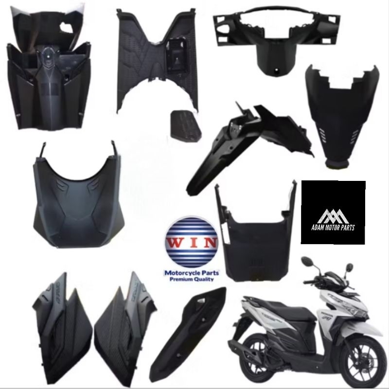 Full SET COMPLETE SET ROUGH BODY VARIO 125/150 LED OLD WIN YEAR 2015 ...