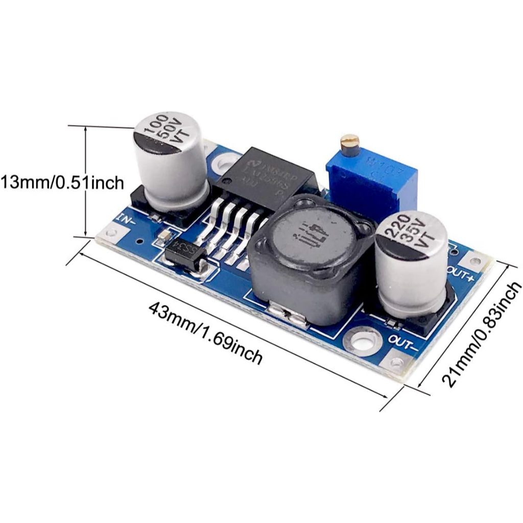 LM2596 DC-DC Buck Converter Step Down Module Power Supply DIP Output 1.25V-30V 3A | Shopee Malaysia