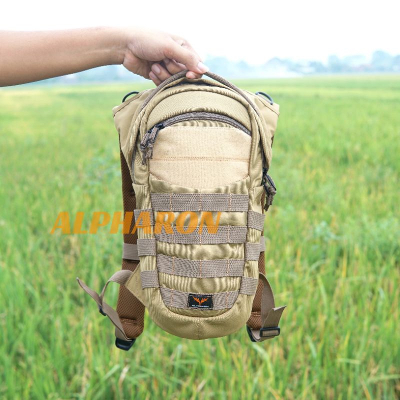 Hydropack Tactical Backpack Army Gowes Bag Army TNI Military Police Alpharon MTB Trail Running ...