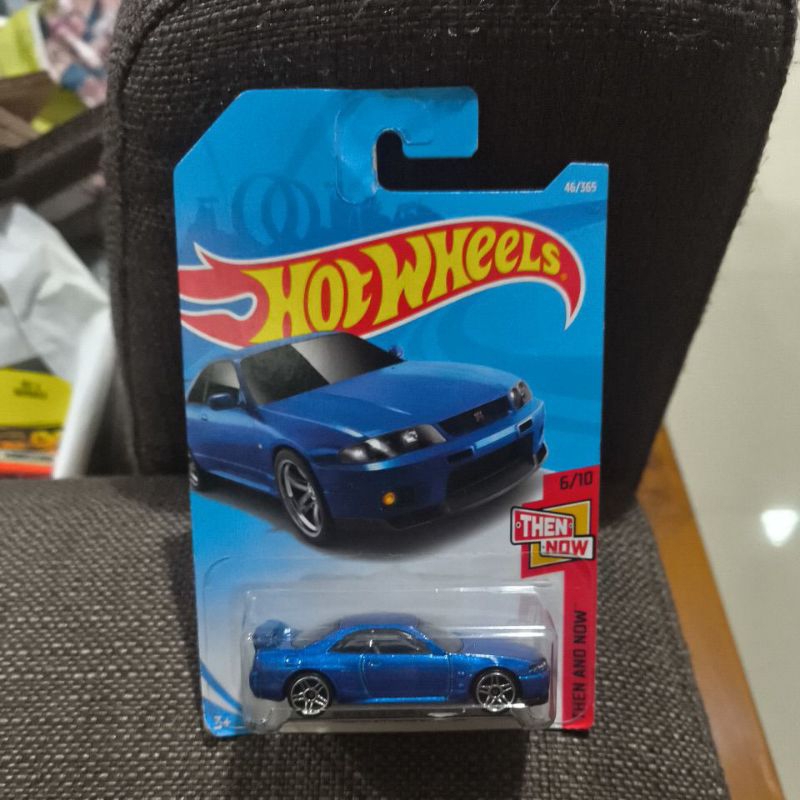 Hot Wheels Nissan Skyline GT-R GTR R33 Blue Then and Now 2018 | Shopee Malaysia