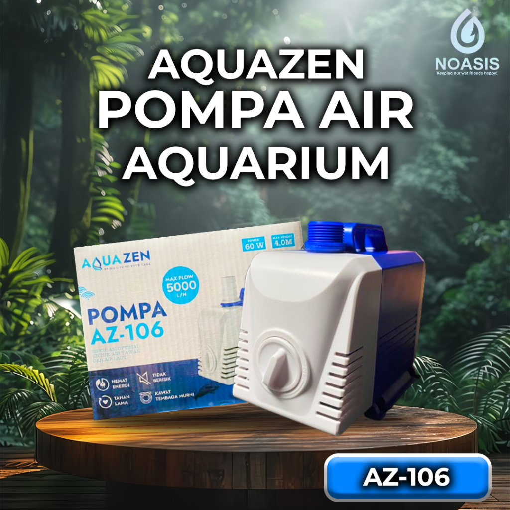 Aquazen AZ - 106 Aquarium Submersible Pump 60 W 5000 Litter Submersible Pump Koi Pond | Shopee ...