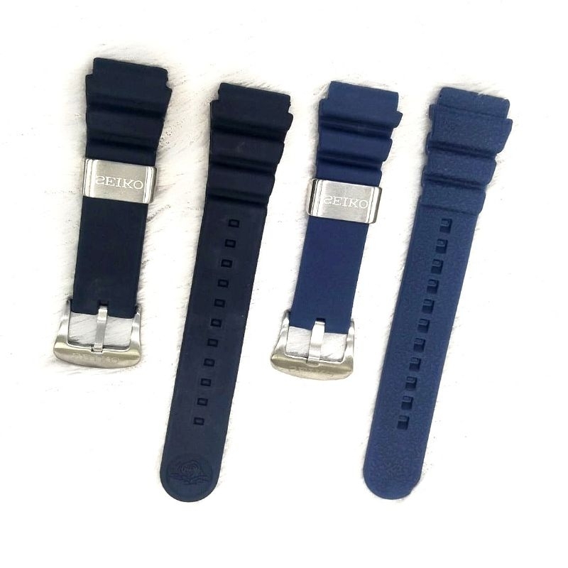 Seiko sumo turtle/PaDi rubber strap, sporty model, size 22mm | Shopee ...