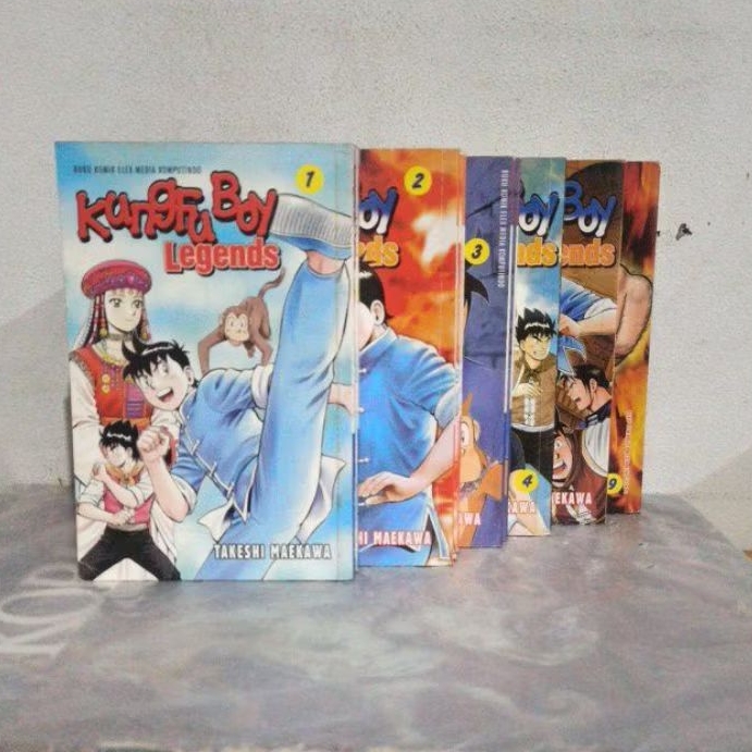 Original Kungfu Boy Legends TAKESHI MAEKAWA Comic You can buy the ...