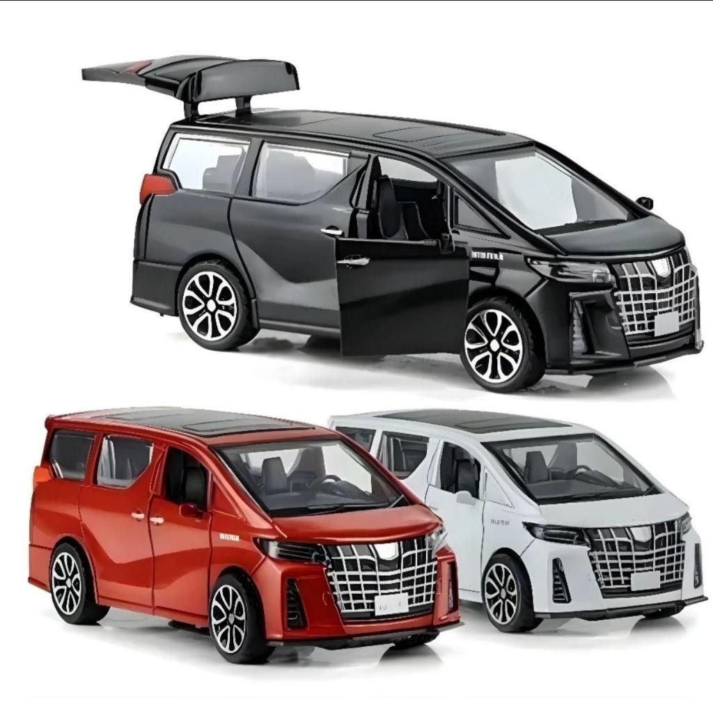 Diecast car Alphard scale 1:32/children's toy miniature Alphard ...