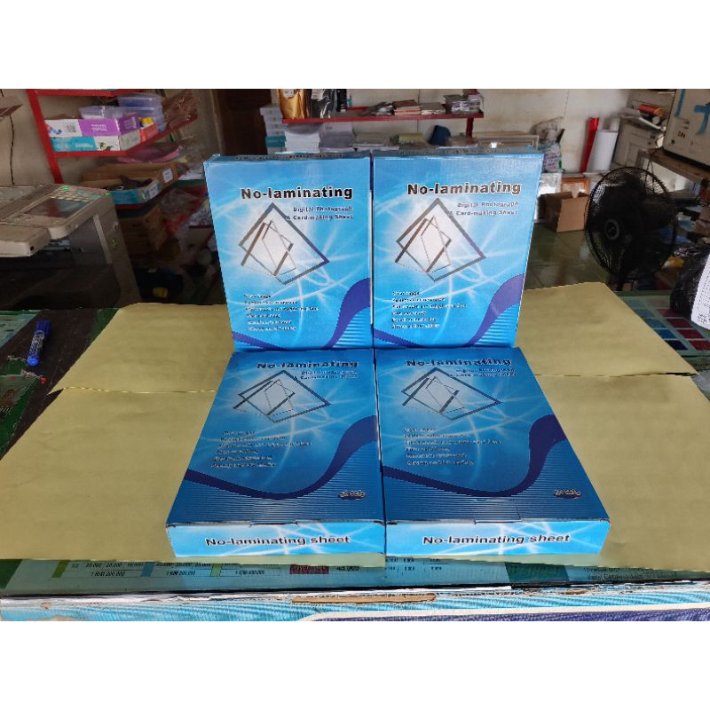 Pvc Id card A4 GRADE A 0.78Mic Super White / Id card material | Shopee ...