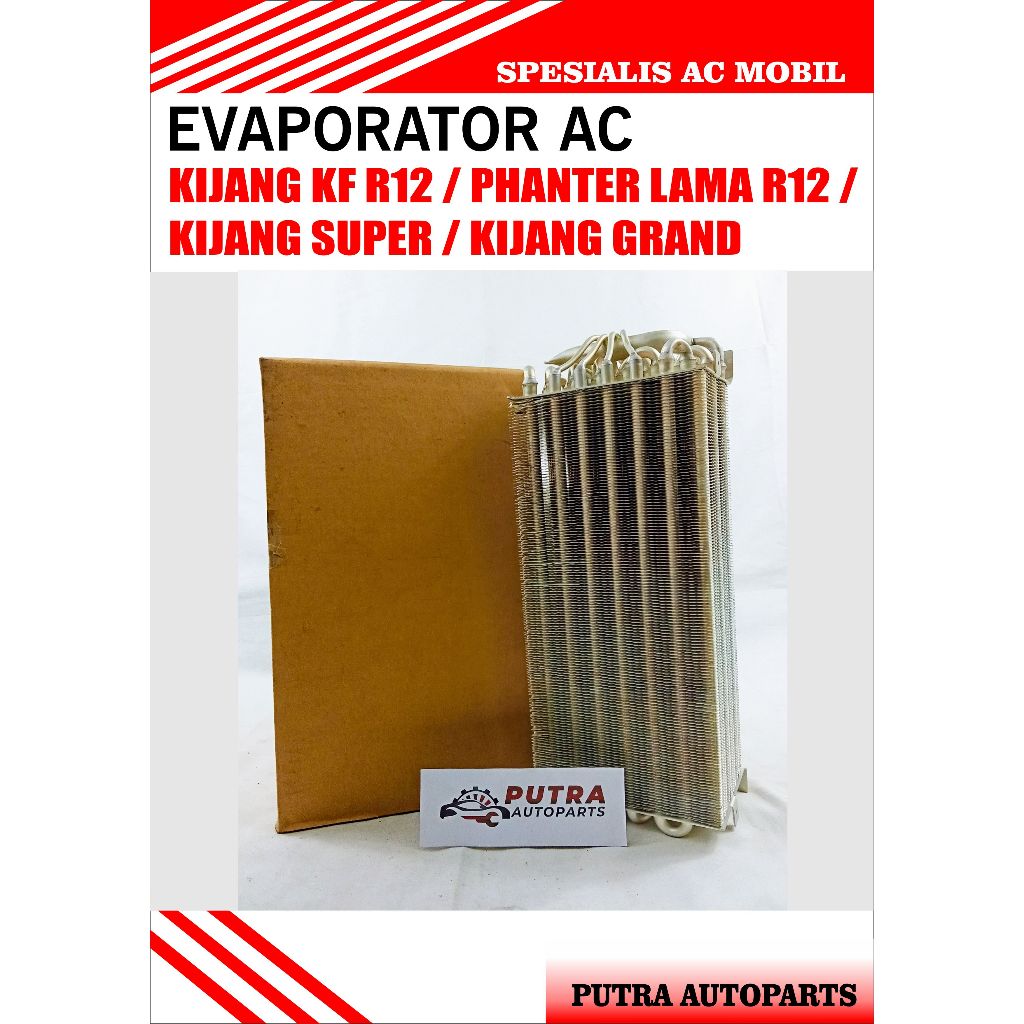 Car AC EVAPORATOR KIJANG KF R12 / PHANTER LAMA R12 / KIJANG SUPER ...