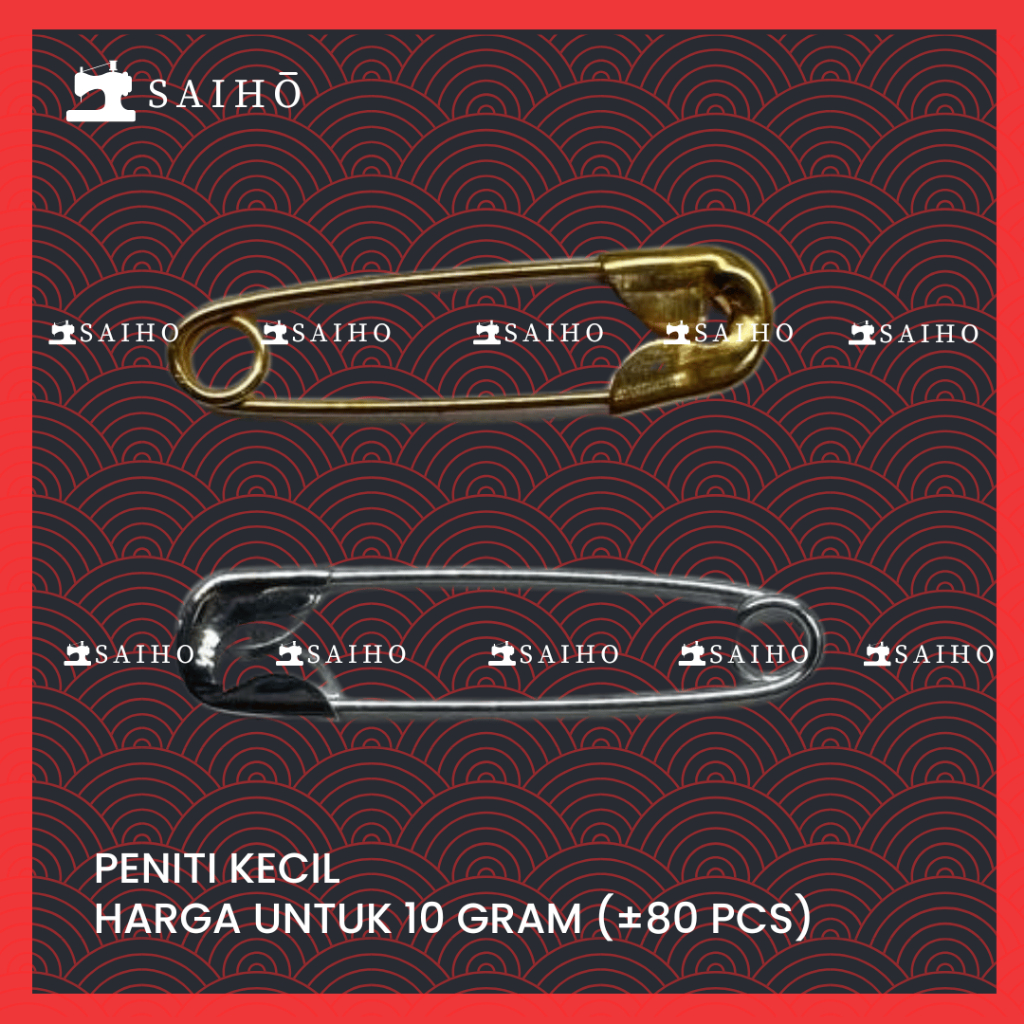 Small GOLD/SILVER PIN 2 CM LENGTH (PRICE PER 10 GRAM) | Shopee Malaysia