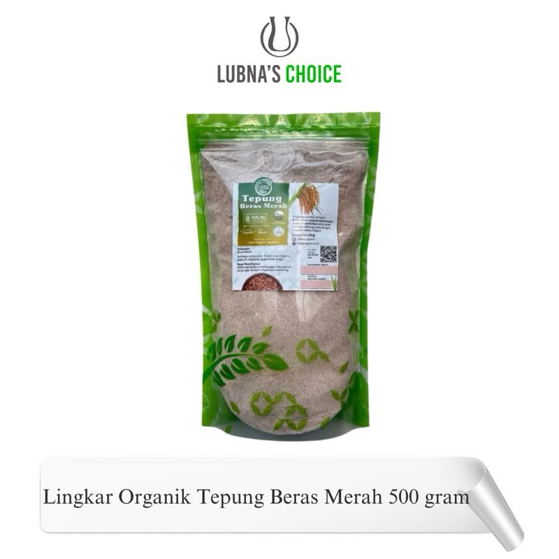 MERAH Lingkar Organic - Brown Rice Flour 500 grams | Shopee Malaysia