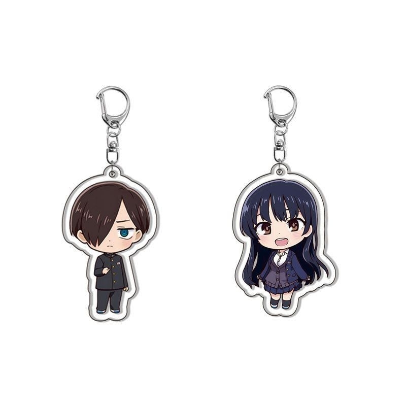 GANTUNGAN Yamada Anna Anime Character Keychain Clear Transparent ...