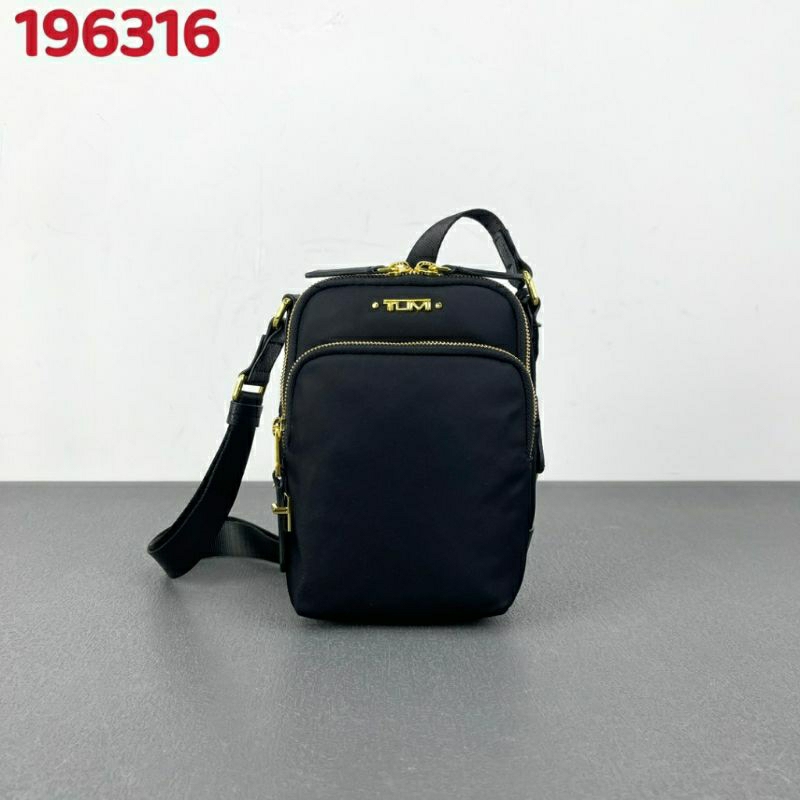 HITAM Tumi Sling Bag Voyager Ruma Free Embossed Black Gold Black Gold ...