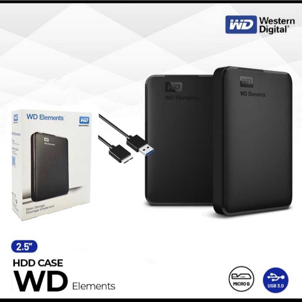 Wd Elements Portable External Hard Drive For Mac and Windows Portable ...
