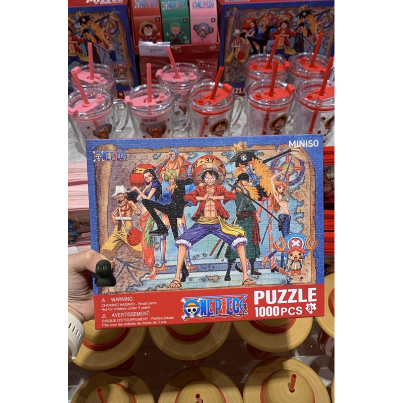 Miniso x One Piece - Puzzle contains 1000 pcs | Shopee Malaysia