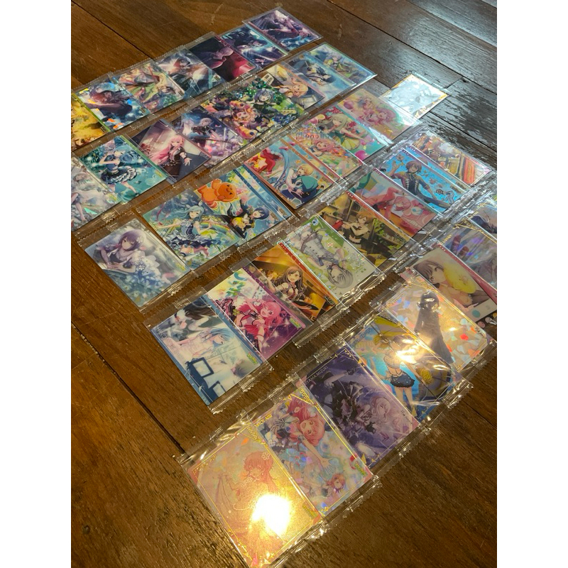 Prsk PJSK Project Sekai Wafer cards Nigo Ena Kanade Mafuyu Mizuki WxS ...