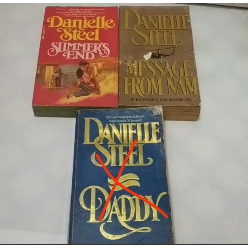 Draw The Danielle Steel Daddy / Summers and/ Messages Novel from nam ...