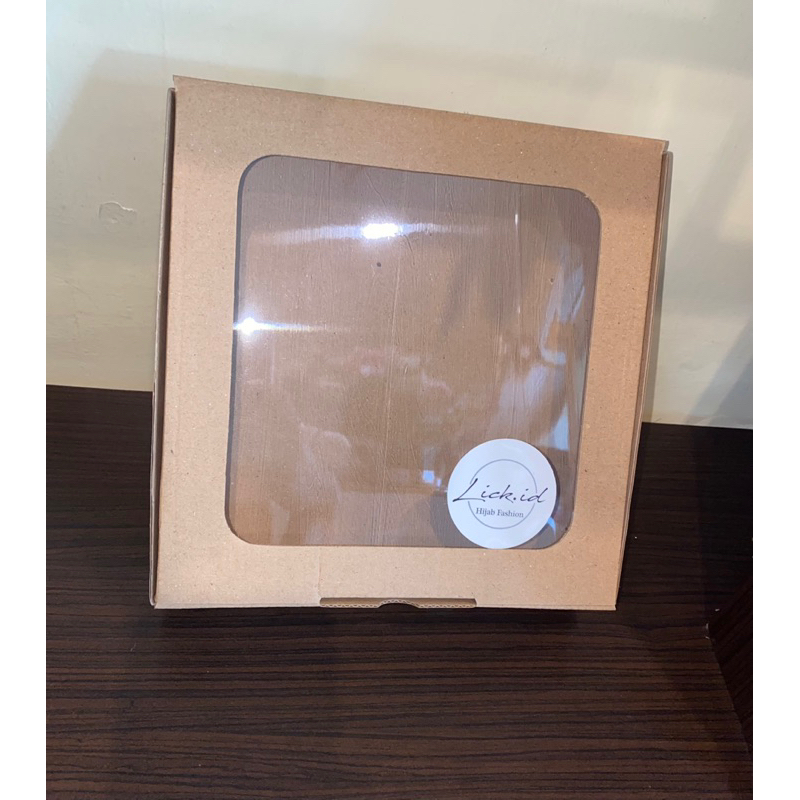 Gift Box 20x20x5 cm (mica) (add bubble wrap for regular delivery ...