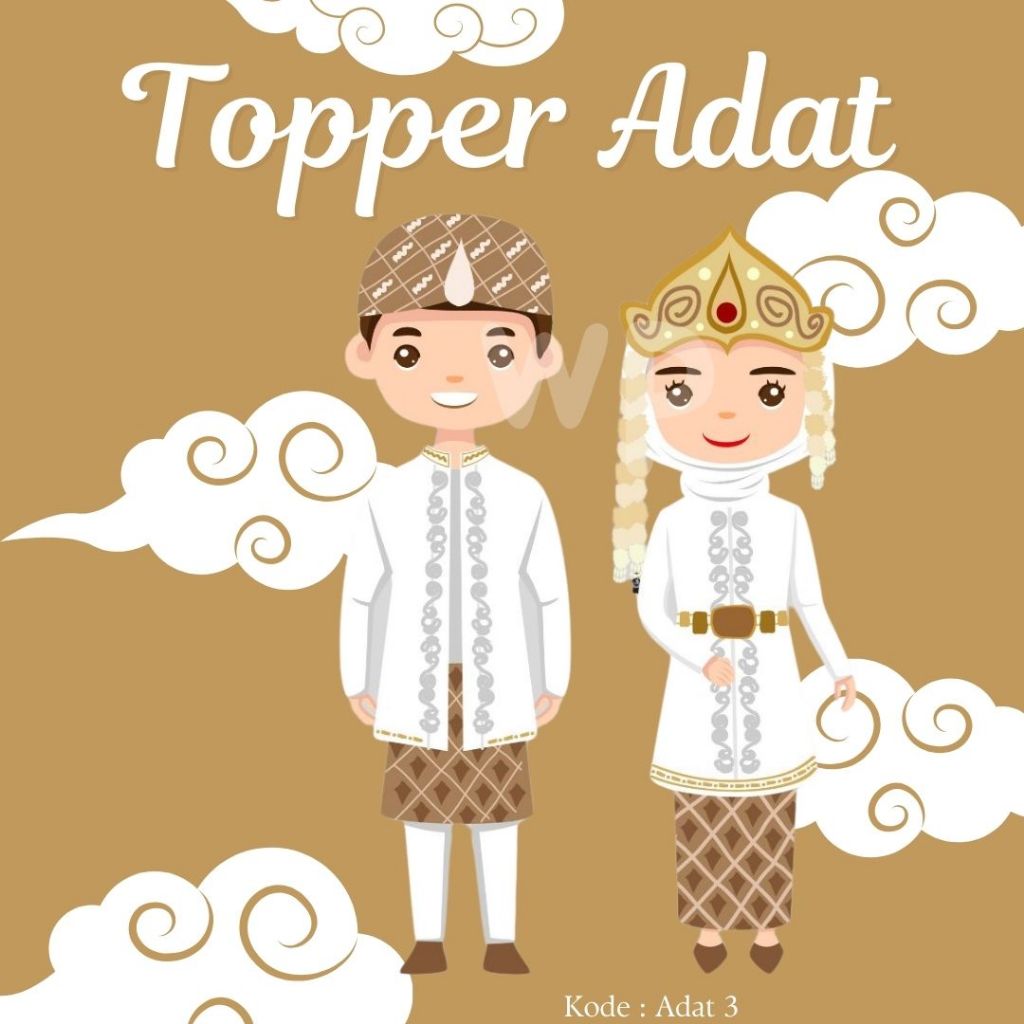 Indonesian TRADITIONAL Topper / Traditional Clothes Couple Topper ...