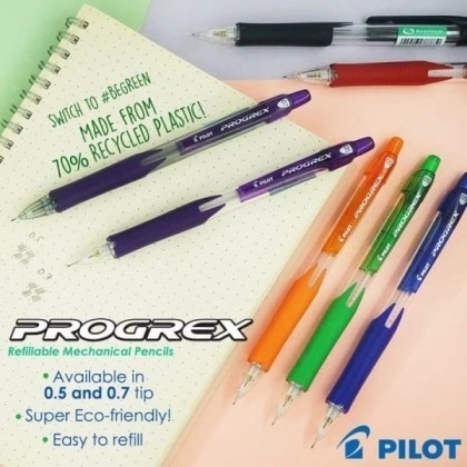 Pilot progrex mechanical pencil 0.5mm & 0.7mm - pilot mechanical pencil ...