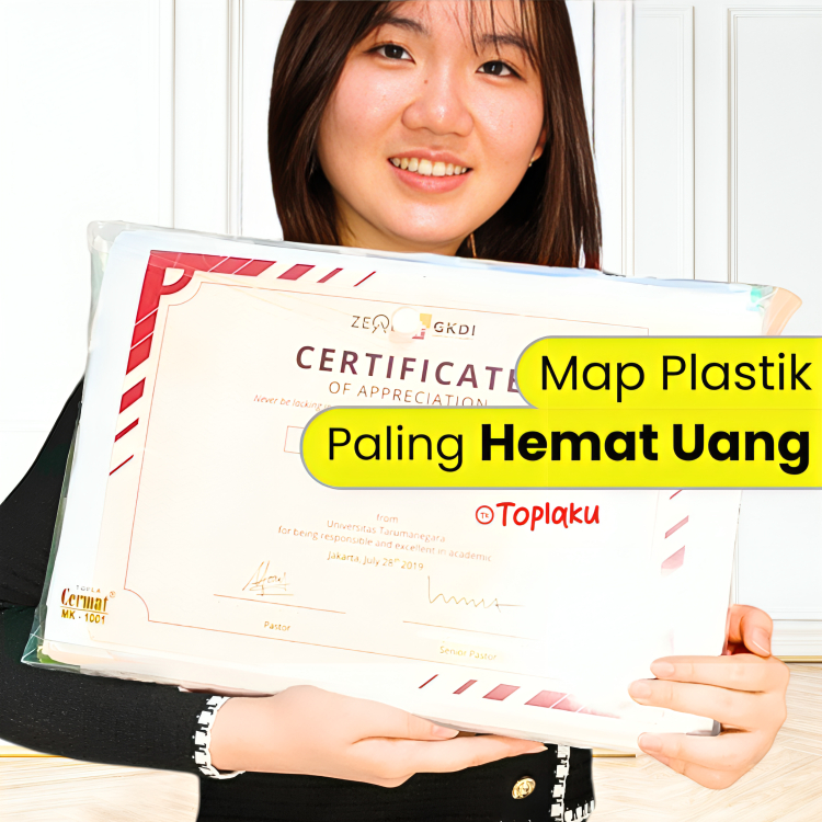 Large Plastic Button Folder F4 THIN Clear Document Business File Folder ...