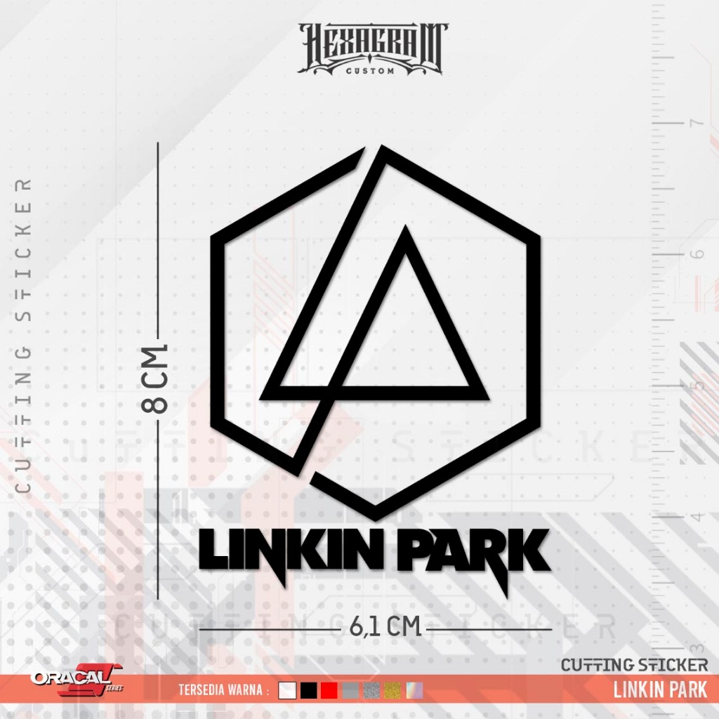 Cutting Sticker Linkin Park Chester Bennington Logo | Linkin Park ...