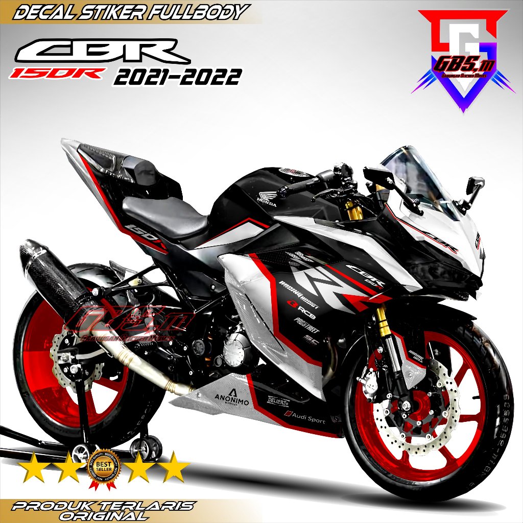 Latest Decal Cbr 150r K45R 2021 Fullbody Decal Sticker for CBR 150R New ...